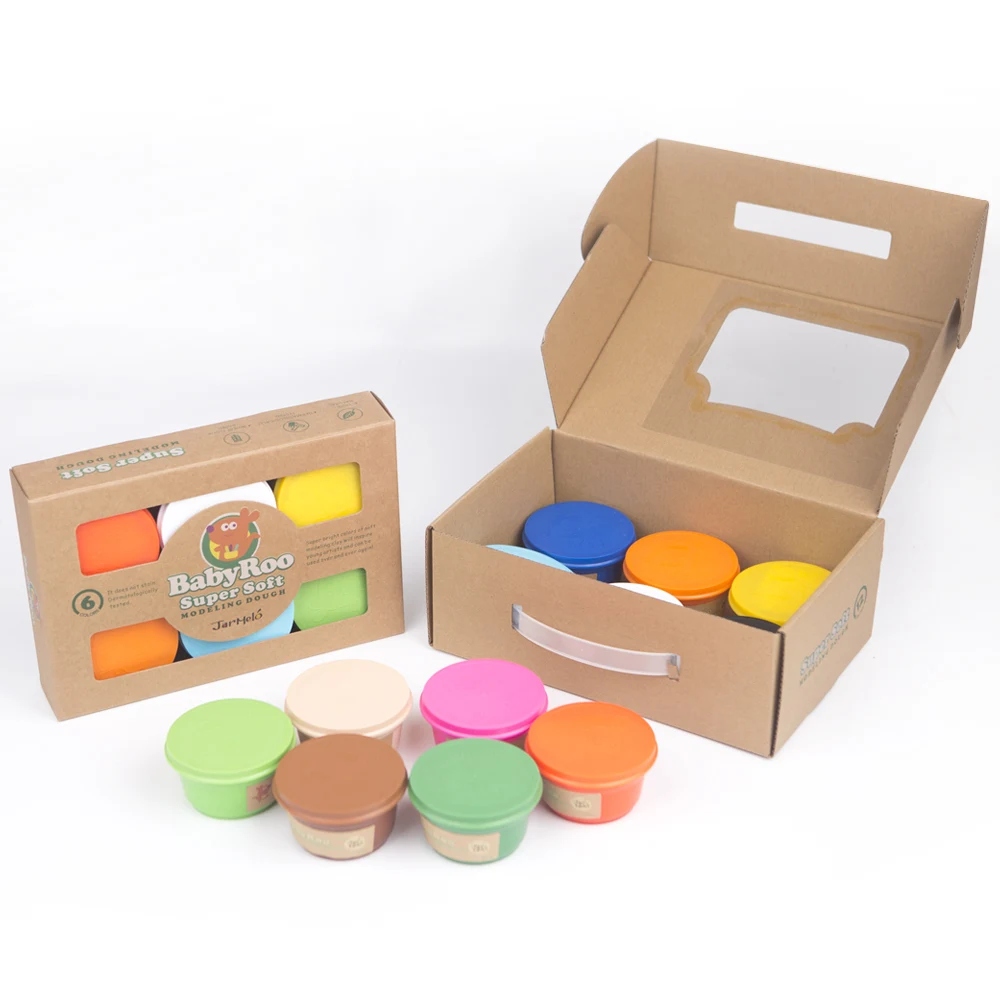 Modeling Dough-6 Colors For Kids Modeling Dough Set Modeling Dough Bulk ...