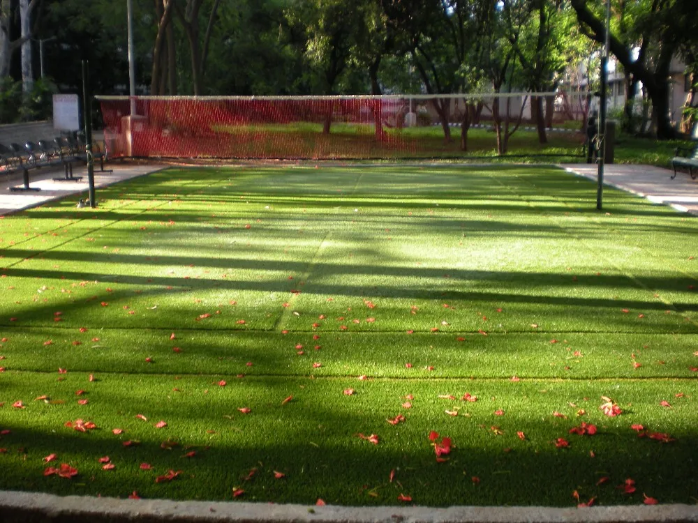 Outdoor Portable Badminton Court Artificial Grass Turf - Buy Badminton ...