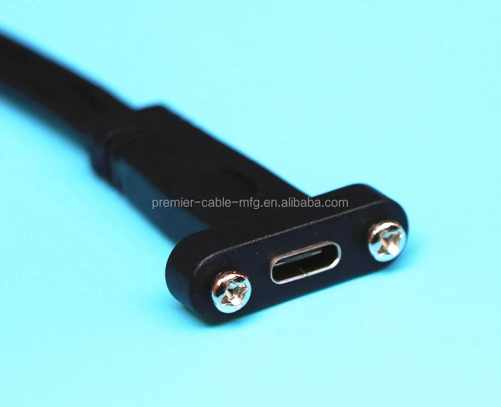 Usb 3.1 Panel-mount C To Type C Extension - Buy Usb 3.1 Panel-mount C ...