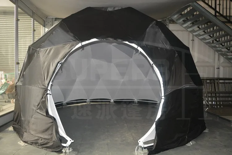 Sound Proof Geodesic Glass Dome Tents Transparent Dome Tent For Outdoor ...