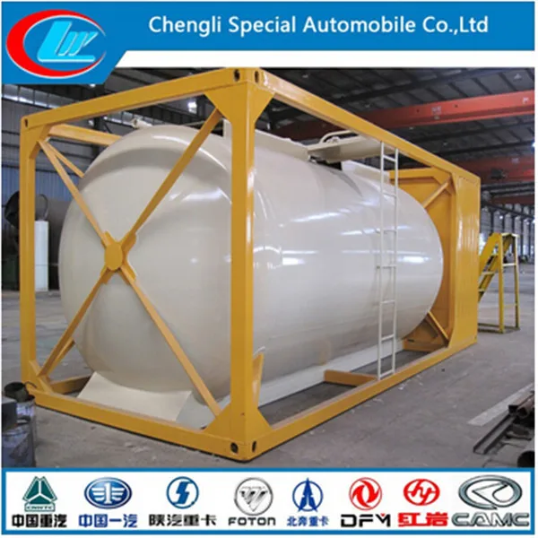 Iso Lpg Fuel Chemical 20ft Tanker Container 40ft Container