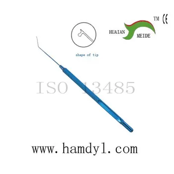 Titanium Alloy Micro Ophthalmology Lester Iol Manipulator Hook - Buy ...
