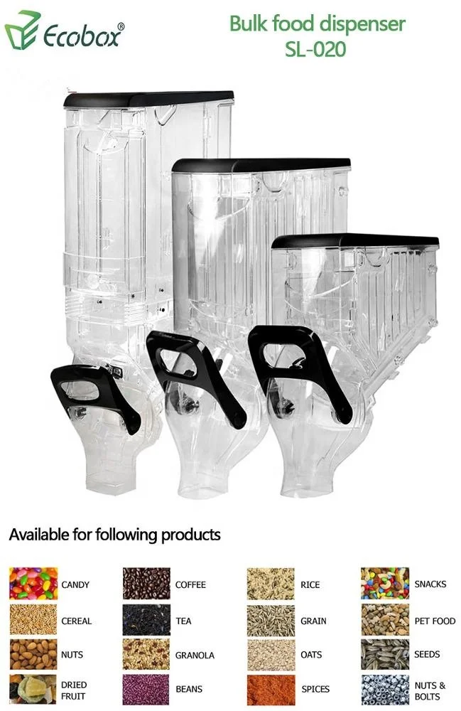 Commercial Nut Dispenser - Efficient Cereal Candy Solution