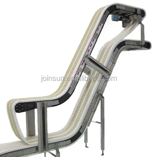 Vertical Clamping Conveyors - Efficient Bottle & Can Transportation