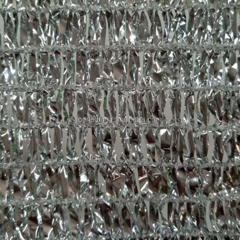 Aluminum Shade And Reflective Silver Sun Shade Net - Buy Aluminet Shade ...