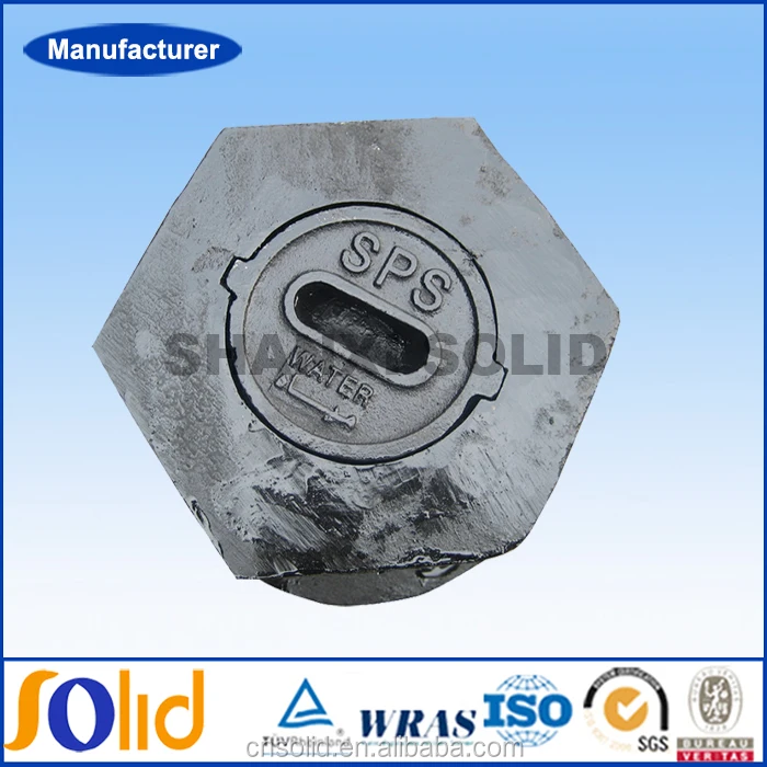 Ductile Iron Round Water Meter Box For Valves Or Fire Hydrants Or Water ...