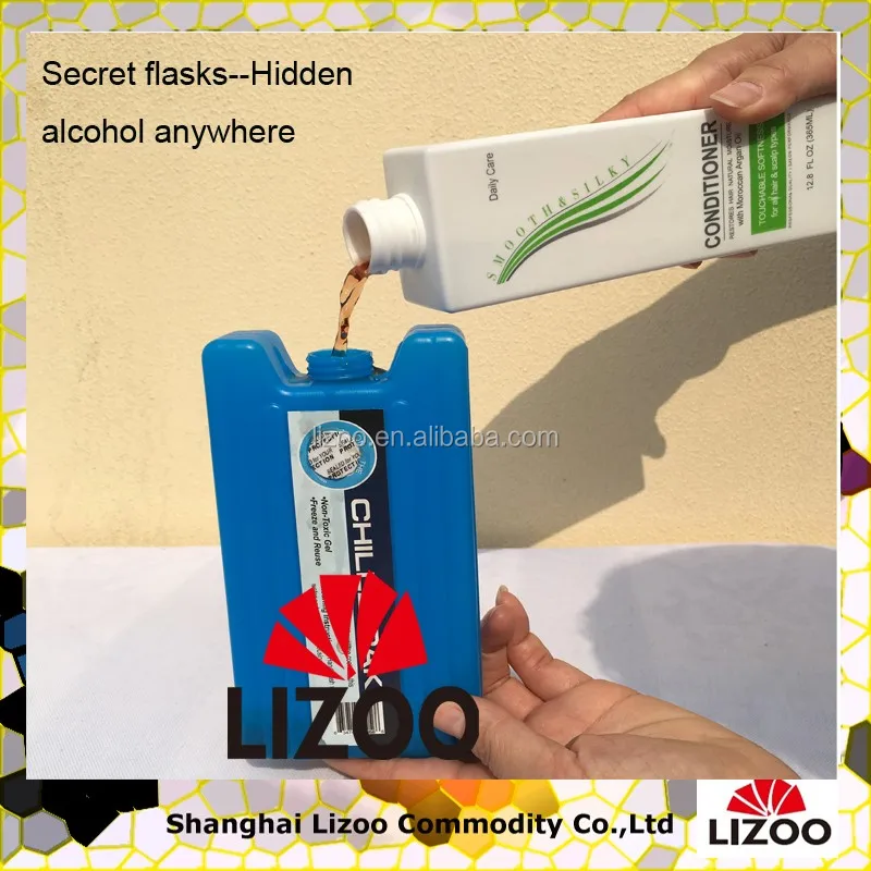 Secret Flask - Hidden Ice Pack Flask Holds 415 Ml