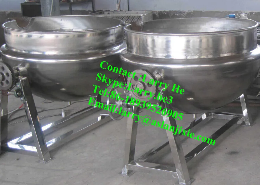 Agitating Pan/agitator Kettle/industrial Steam Cooker - Buy Industrial ...