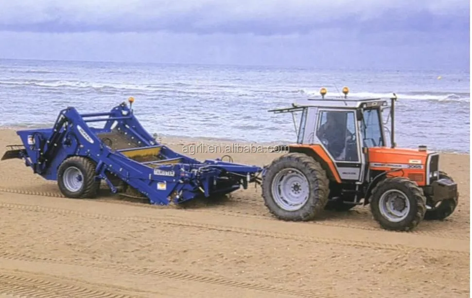Best Price Hydraulic Operating Beach Sand Cleaner Beach Sweeper With ...