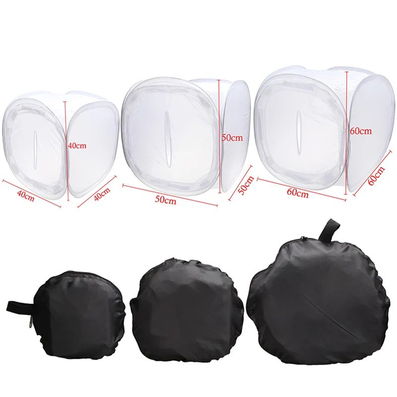 80x80cm Photo Studio Shooting Tent Light Cube Diffusion Soft Box Kit ...