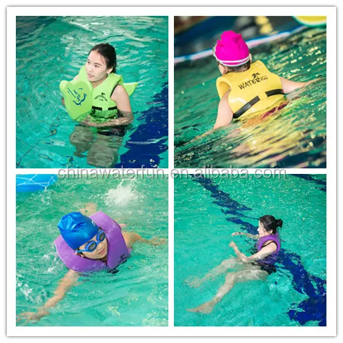 Waterfun Vinyl Coated Nbr/pvc Closed-cell Foam Soft Life Vest Swimming ...