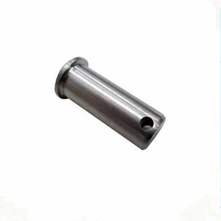 Cnc Turning Machining Round Head Clevis Pin With Hole - Buy Cnc Turning ...