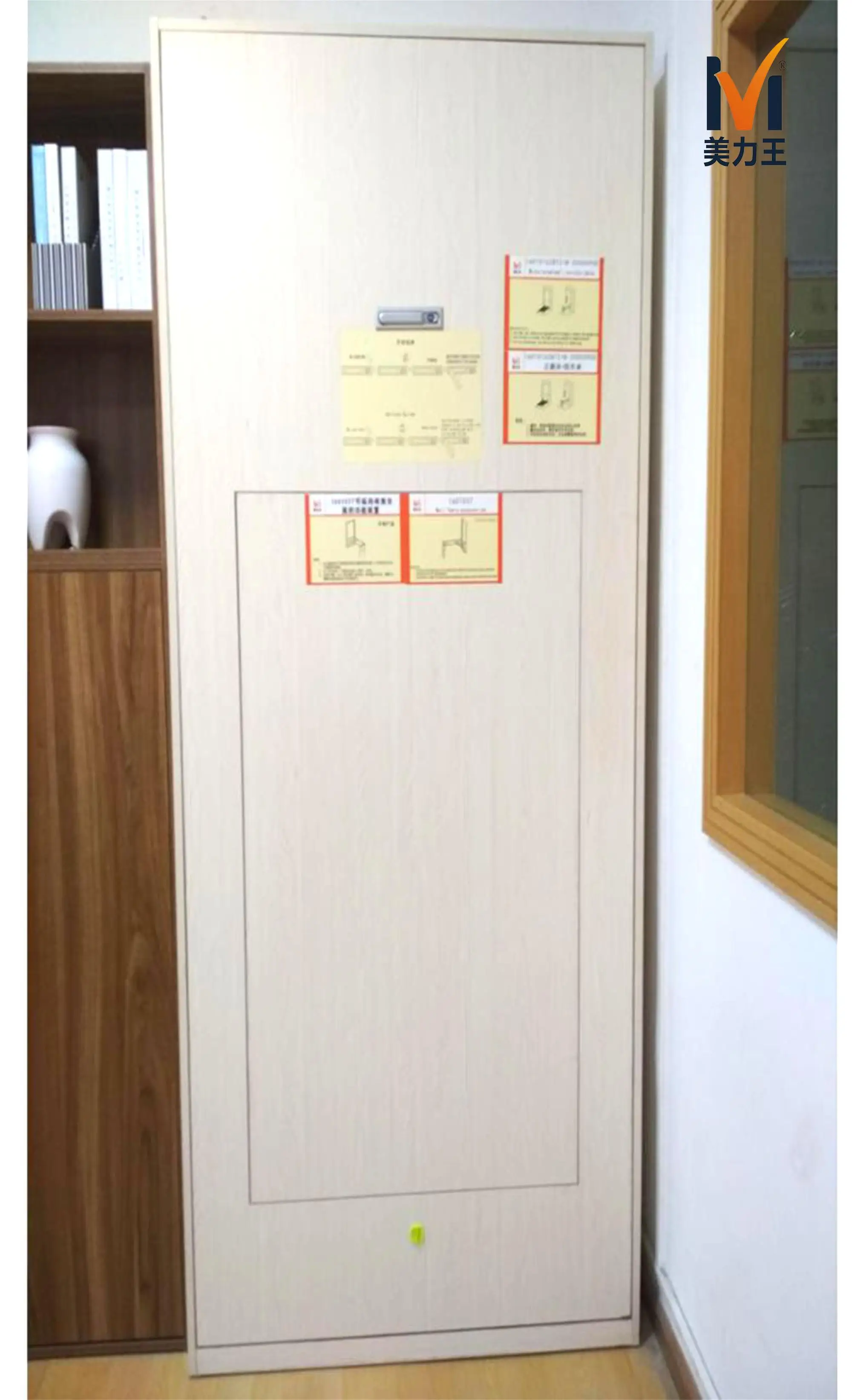 Murphy Table Hardware - Foldable Wall Mount with Gas Spring