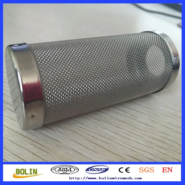 Stainless Steel Wire Mesh Cylinder Filter/fish Tank Filter Tube/fish ...