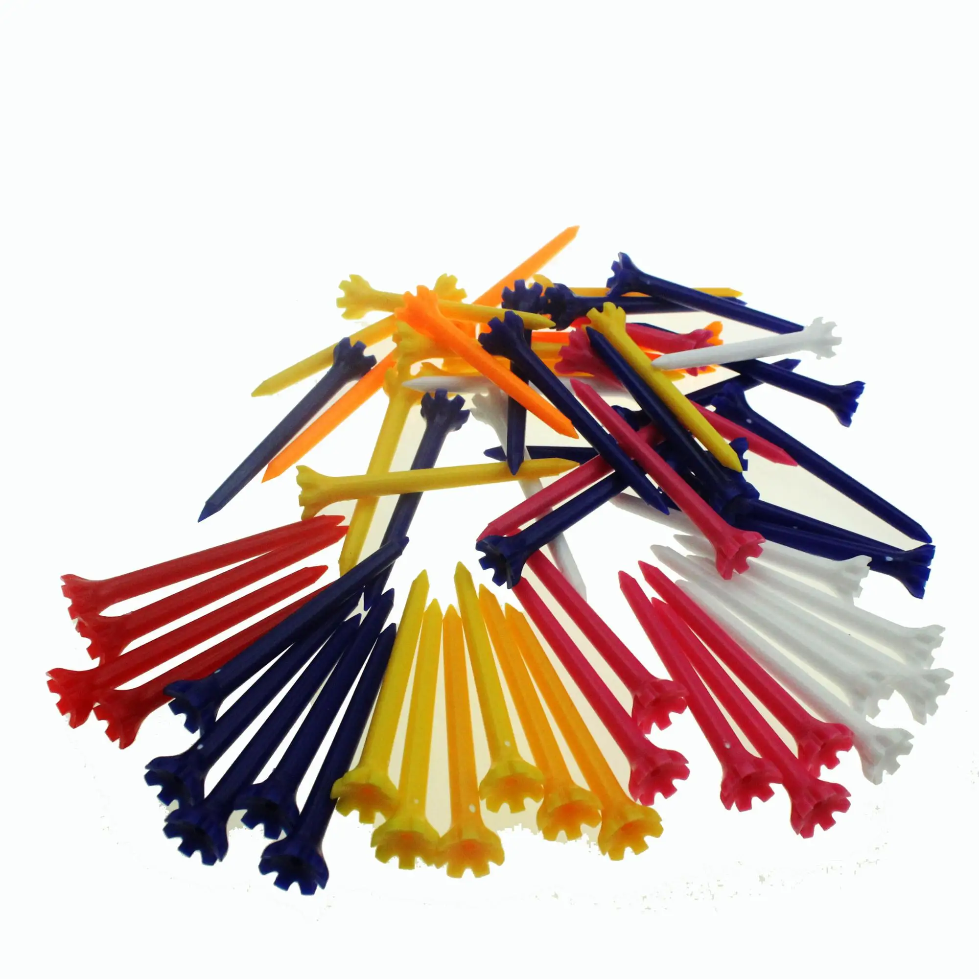 Wholesale High Quality Golf Tees 7 Claws Tee Plastic Golf Tees Mixed ...