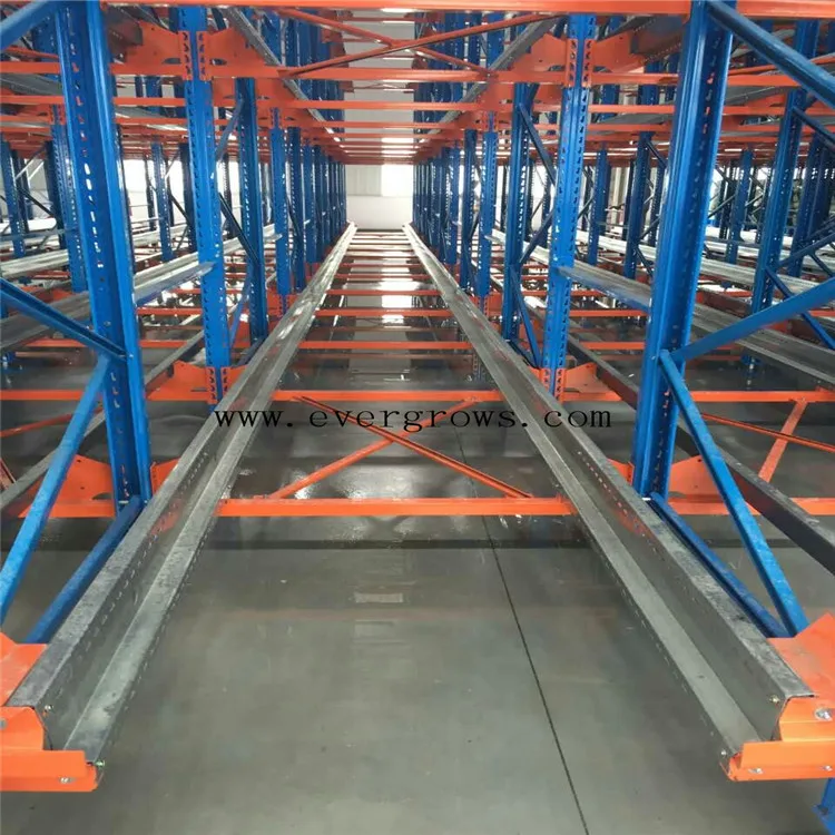 Metal Material Warehouse Racking System Steel Radio Shuttle Rack ...
