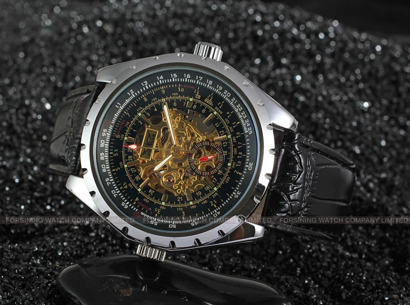 Chinese Jaragar Auto Custom Logo Luxury Watch for Men - Mechanical ...