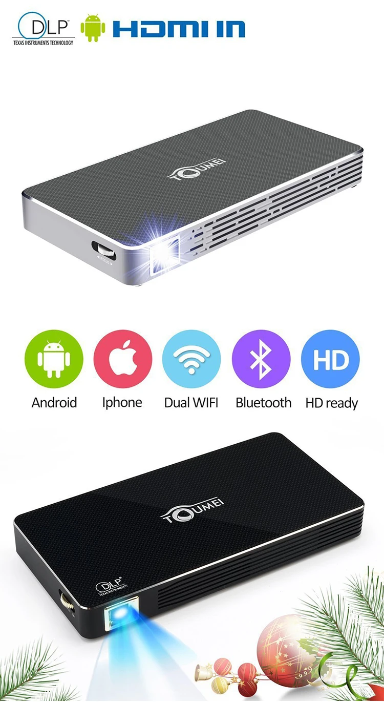 Portable Intelligent Focus Keystone Correction Dlp Holographic Laser ...