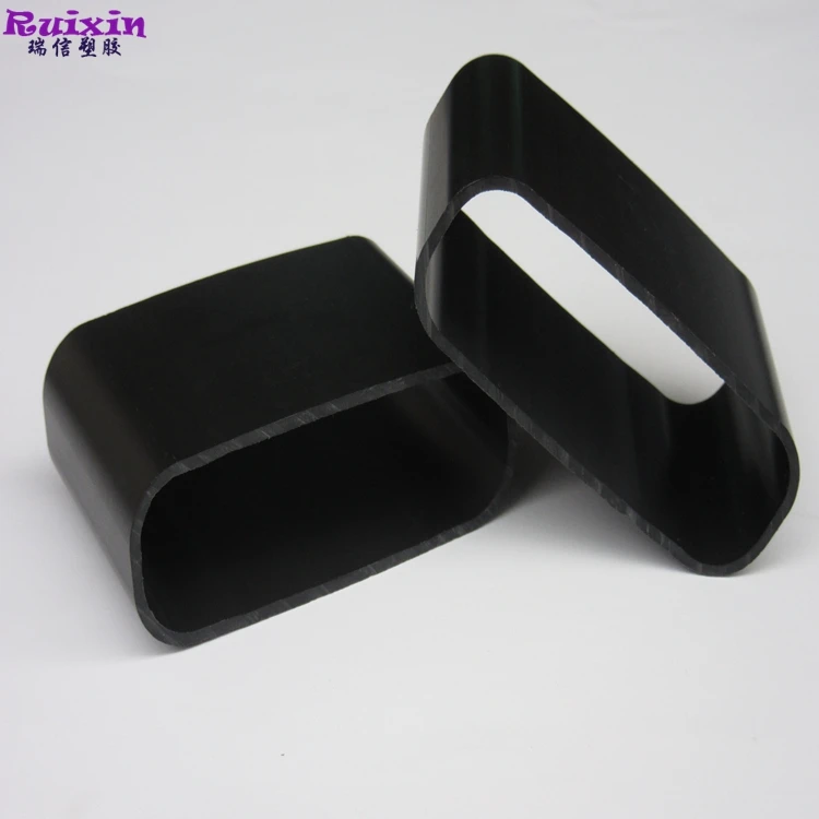 Top Quality Black Pvc Rectangle Pipe Outer 70.3mm Inside 25.3mm Wall ...