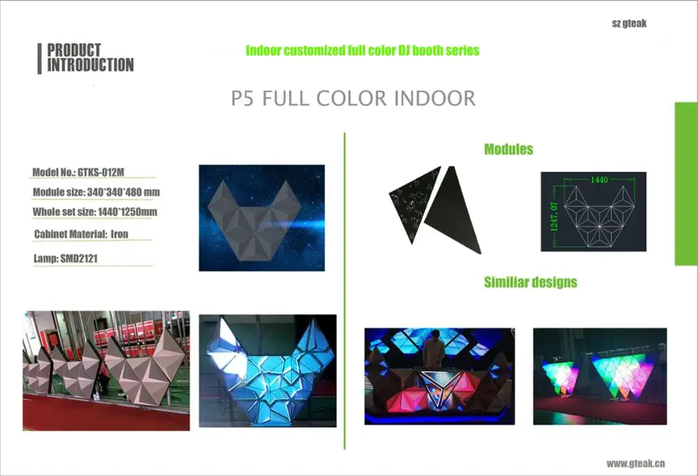 Wall Video Nightclub Led Screen Triangle Module - Buy Nightclub Led ...