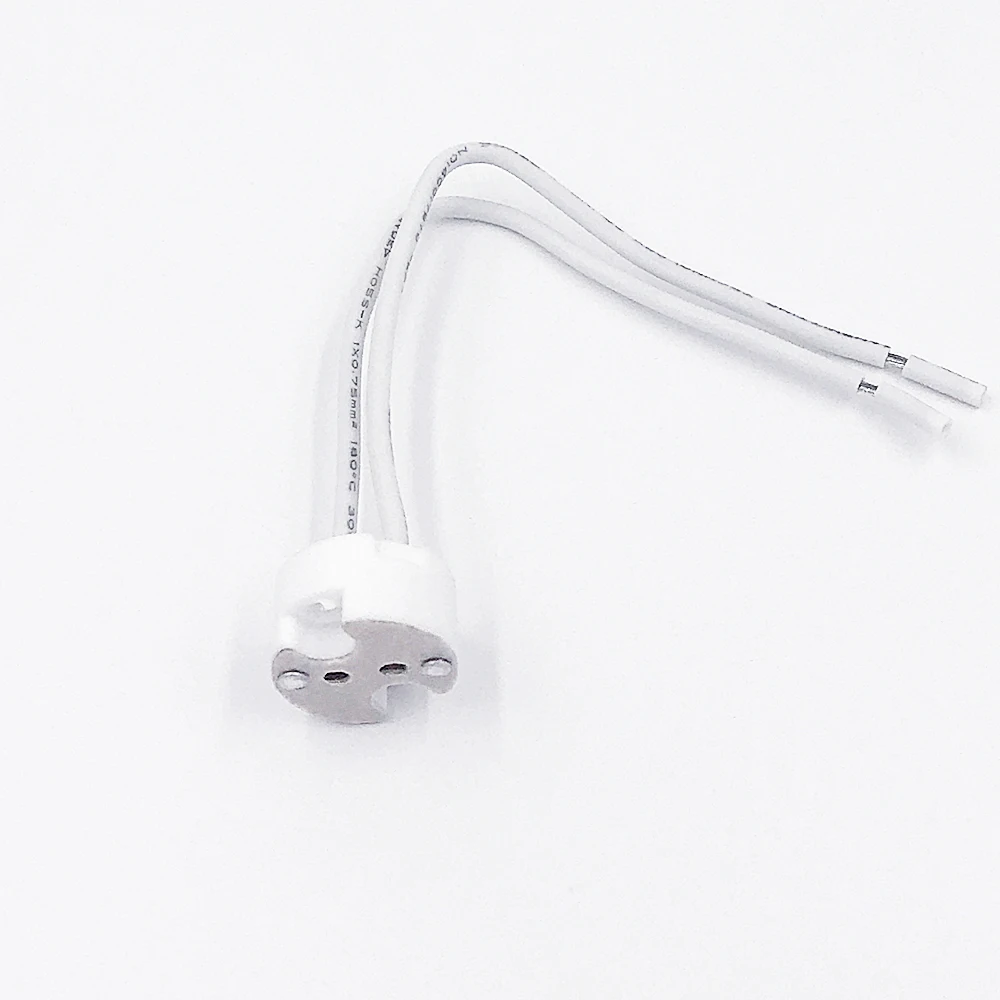 GU5.3 Lamp Base Part - Durable Ceramic Lamp Holder