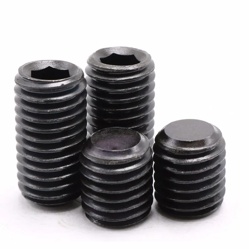 High Tensile Gr 8.8 M24 Steel Black Oxide Hexagon Socket Set Screw With ...