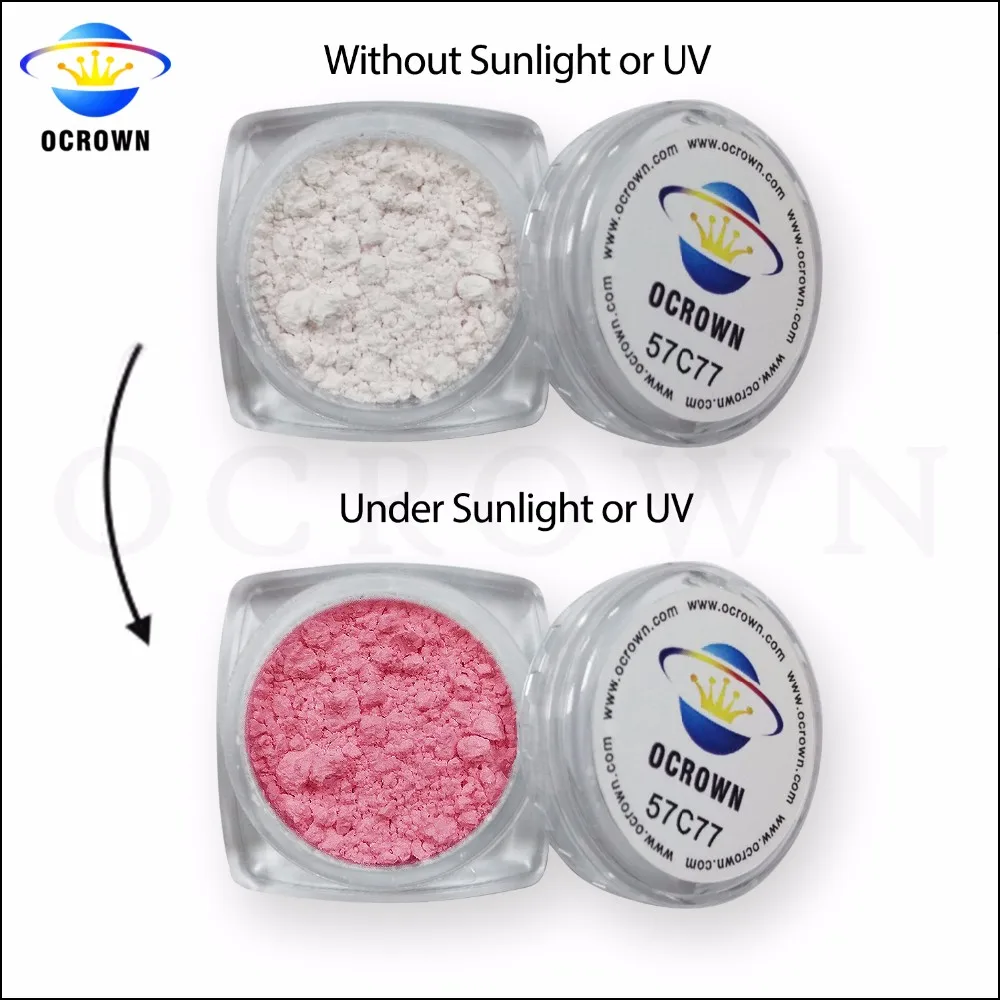 Sunlight Uv Light Color Changing Powder Photochromic Pigment For ...