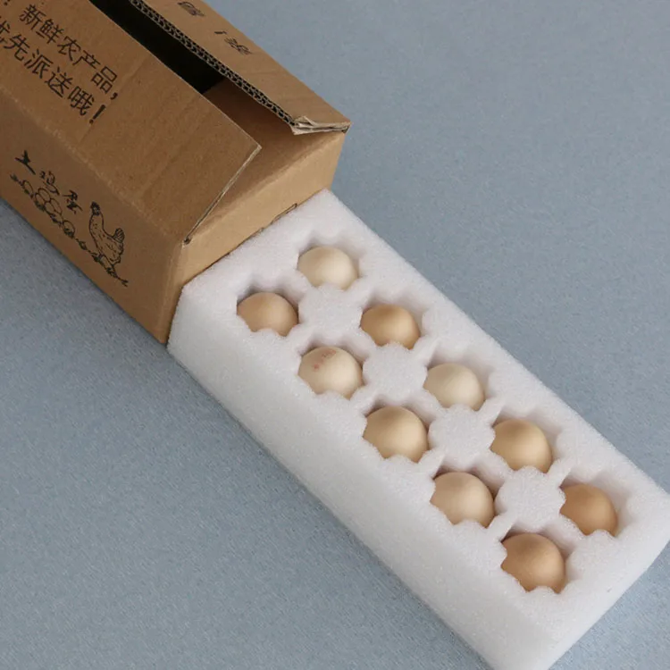 Egg Insert Packaging Tray Die Cutting Foam Insert EPE