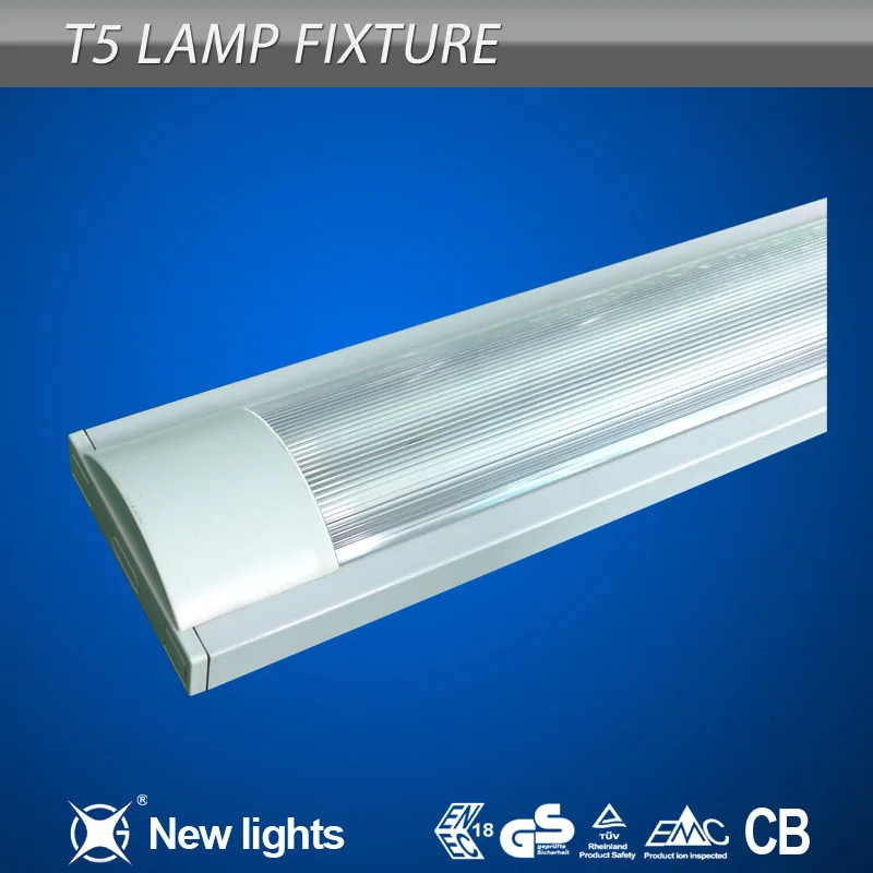 Warehouse Lighting T5 Liner Bracket Fitting With Pmma Dustproof Cover ...