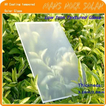 3.2mm/2.0mm Anti-reflective Coating Tempered Solar Panel Glass With Low Iron - Buy Solar Panel ...