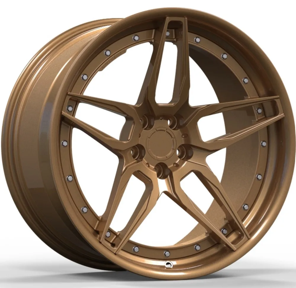 Customize 2 Pcs Deep Concave Forged Car Rim for T6061