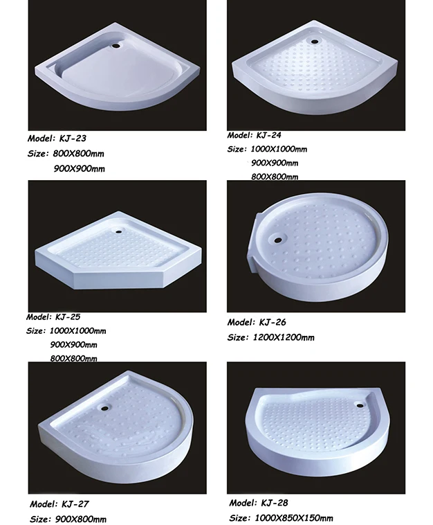 Deep Shower Tray - Customized Acrylic for Modern Bathrooms