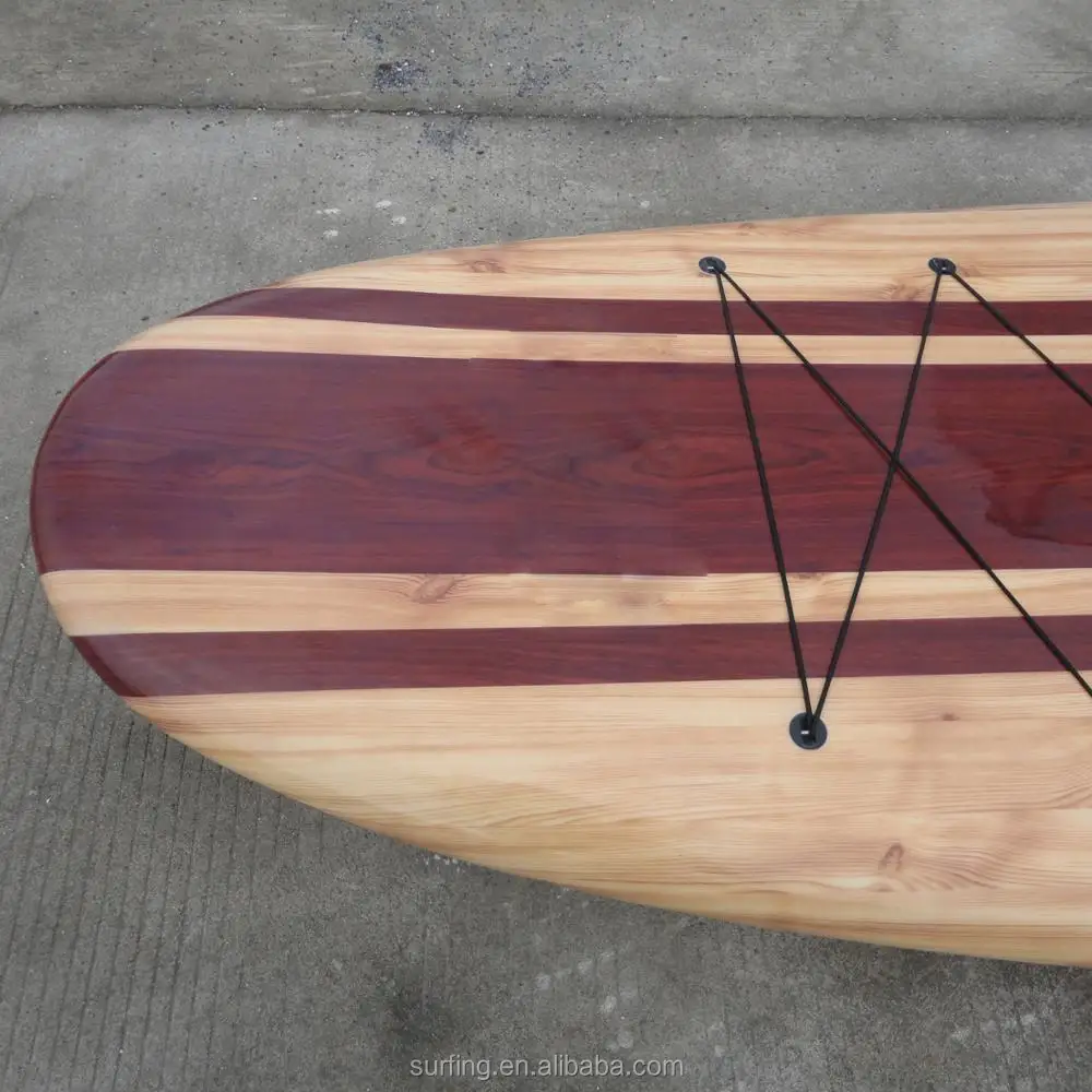 Wood Grain SUP Paddle Board - Durable & Versatile Surfboard