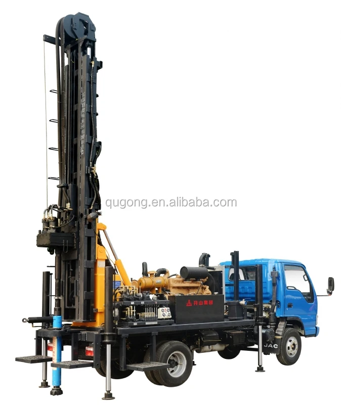 Crawler/truck/tractor Mounted Water Well Drilling Rig - Buy Used Truck ...