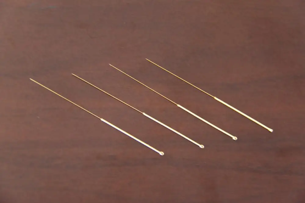 Hot Sale Gold Plated Acupuncture Needles In Pe Bags200pcsbox Buy Disposable Sterile