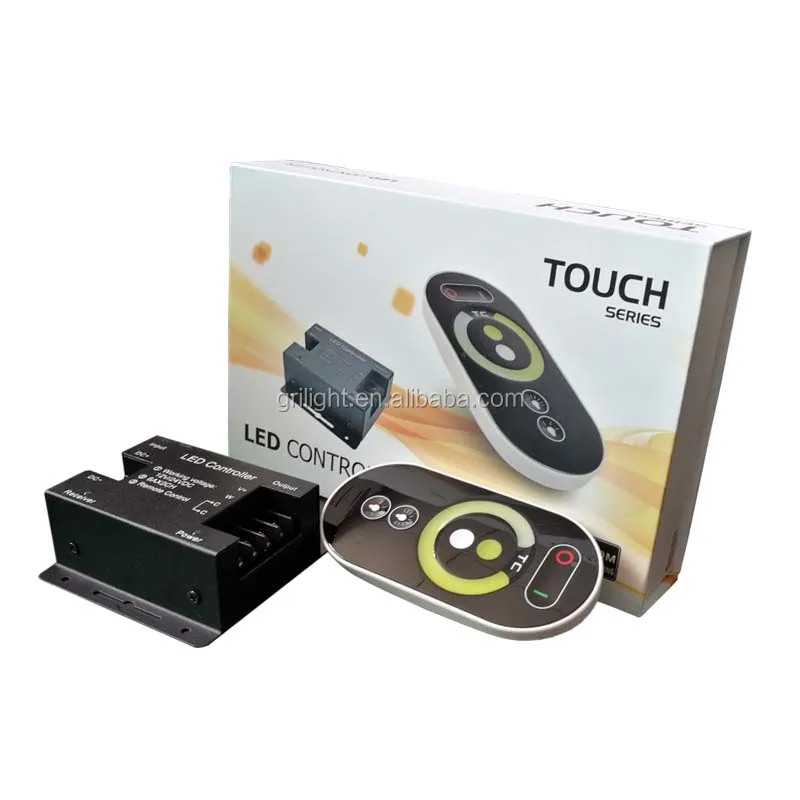 6A 2CH Touchable Remote Rohs Led Controller for Cct Led Strip