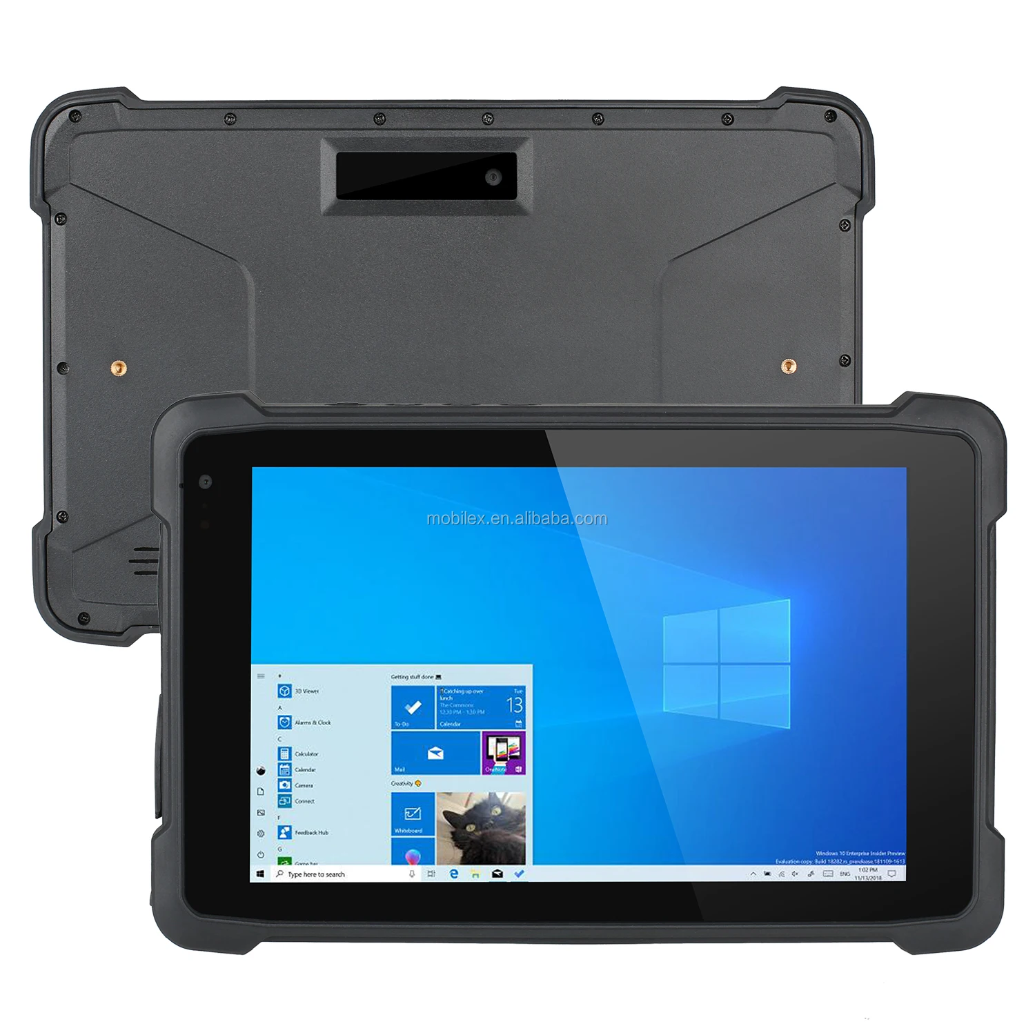 Portable Ip67 Industrial Rugged Tablet Pc For Windows 10 Os 2gb 32gb ...