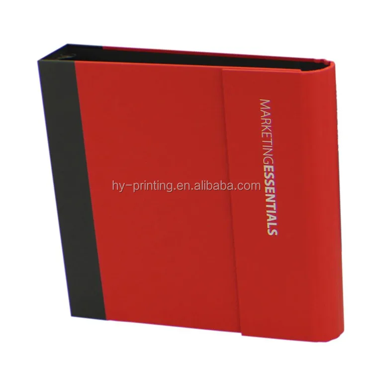 Durable Fabric/cloth Cover 3 Ring Binders with Logo