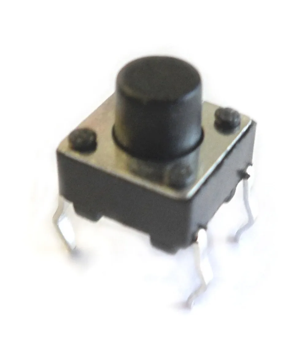 Push Button 6x6mm Mini Micro Tact Switch For Connecting Electrical ...