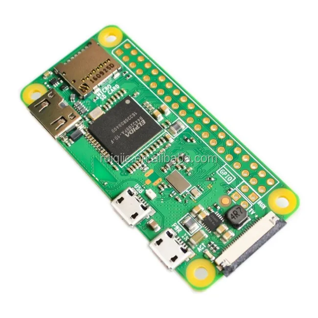 Raspberry Pi Zero W Board 1GHz CPU 512MB RAM with Built-in WIFI & Blue ...