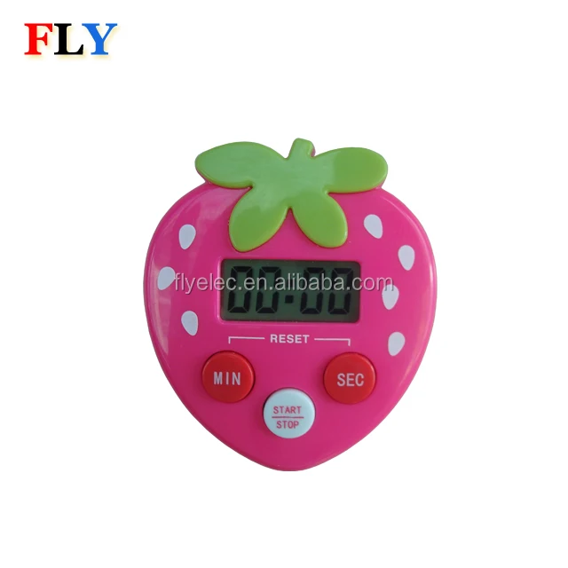 Cheap Digital Cute Kitchen Timer with Magnet and Clip