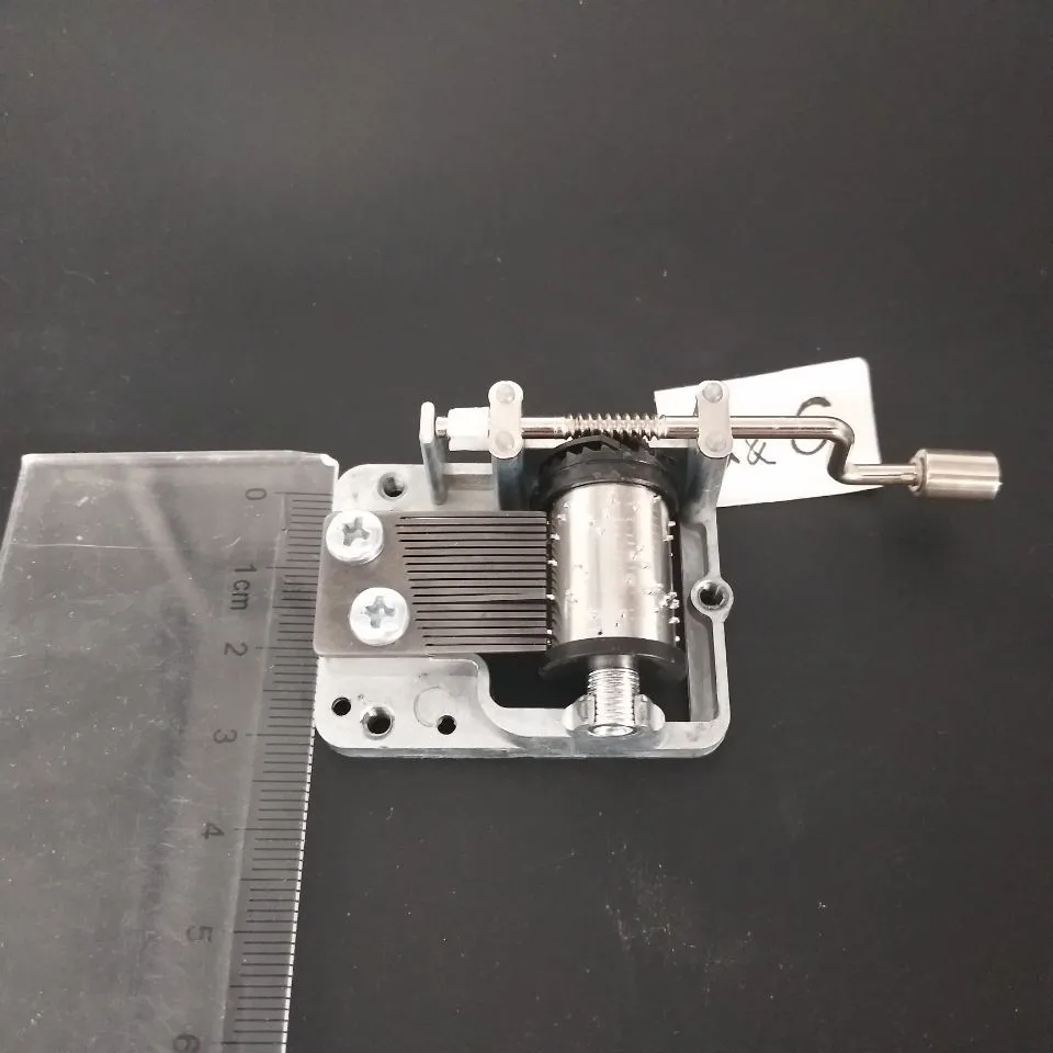 Hand Crank Mechanism - Custom Movement for Music Boxes