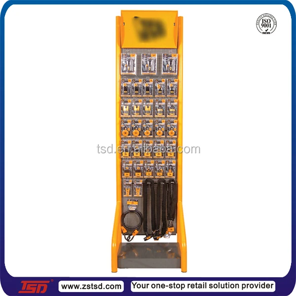 Brass Padlock Display Stand/retail Combination Padlock Display Rack ...