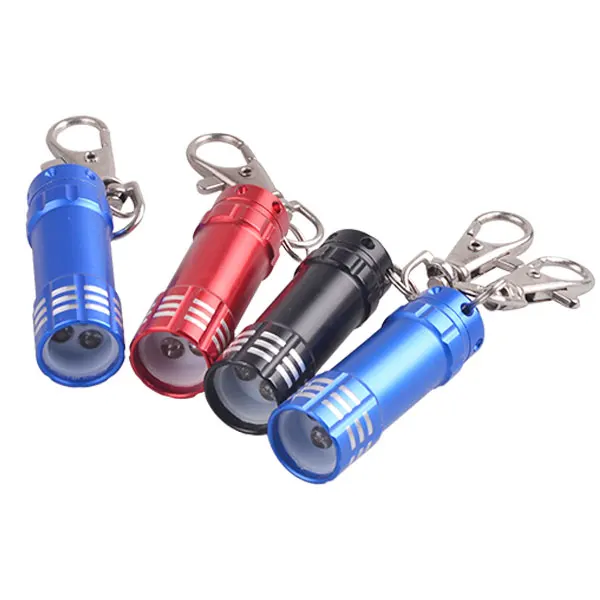 Factory Price Metal Aluminum Led Key Chain Mini Flashlight Keychain ...
