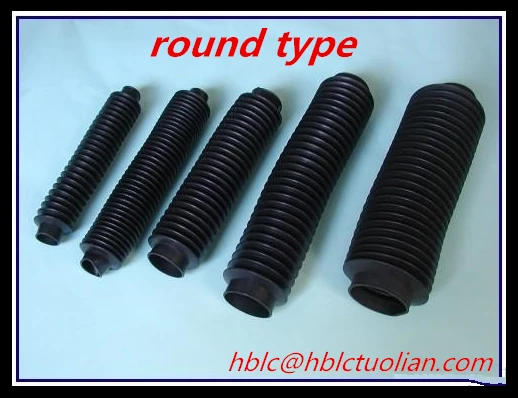 Waterproof Cylinder Threaded Rod Bellows Cover/telescopic Bellows For ...