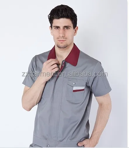 Summer Short Sleeve Maintenance Uniforms Oem Wholesale Manufacturer ...