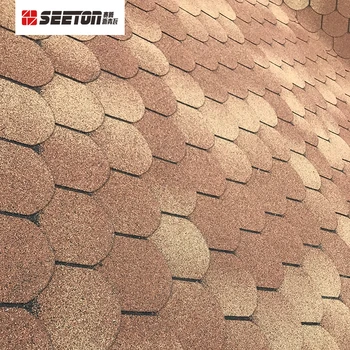 Gray Fish Scale Asphalt Roof Shingles For Roofing - Buy Decorative ...