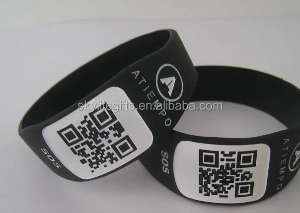 QR Code Medical ID Bracelets - Customizable & Durable