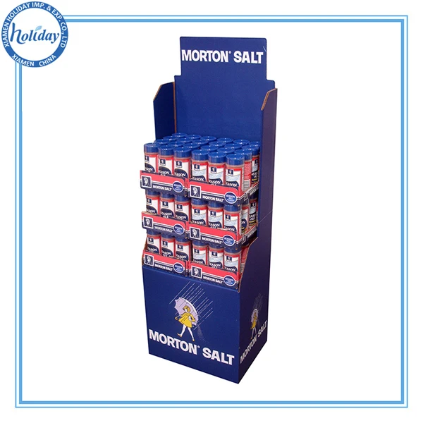 Pos Cardboard Designs,Seasoning Display Shelf,3-tiered Salt Racks - Buy ...