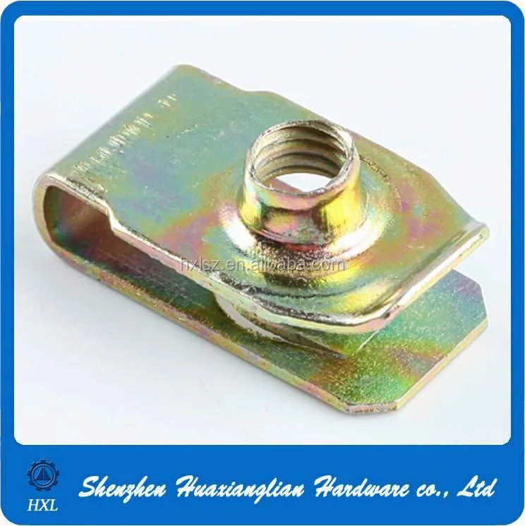 M5 M6 M8 Stainless Steel Spring Clips & U Nuts for Industry